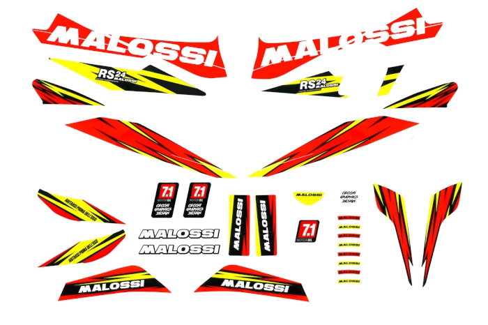 Kit of honda sh 350i stickers - MalossiStore